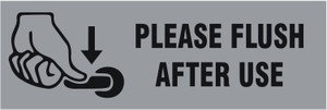 signEver Please Flush After Use Sign Board For Theater Factory Lodges ...