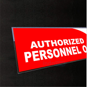 indnone Authorized Person Only Emergency Sign Price in India - Buy ...
