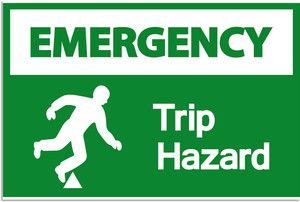 Ritwika's Emergency Trip Hazard Emergency Sign Price in India - Buy ...