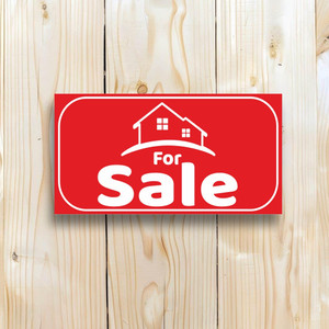 voorkoms House For Sale Sign Board Sun Board For House,House 8x4 Inches ...
