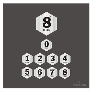 Mindcraftz G Plus Eight floors Hexagon Border Less style Stair Lift ...