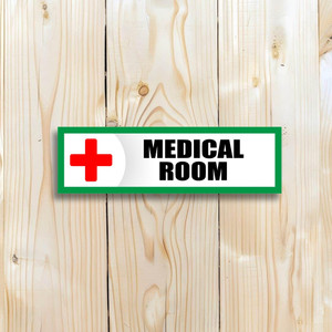 voorkoms Medical Room Sign Board Sun Board For Medical, 8x2 Inches ...