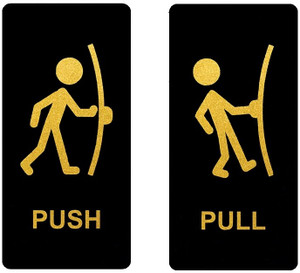 NIWRT PULL & PUSH Emergency Sign Price in India - Buy NIWRT PULL & PUSH ...