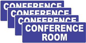 VAAIMAI Conference Room Sticker, Vinyl UV Printed, 12X4 IN, Safety ...