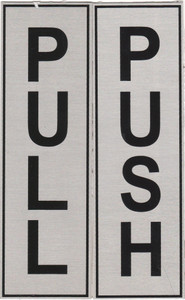 AAKAR Aluminium Push & Pull sticker Emergency Sign Price in India - Buy ...