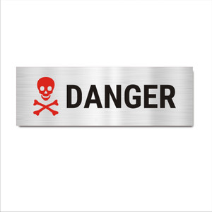 Mindcraftz Danger Acrylic Signboard Emergency Sign Price in India - Buy ...