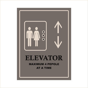 OISPL ELEVATOR Emergency Sign Price in India - Buy OISPL ELEVATOR ...
