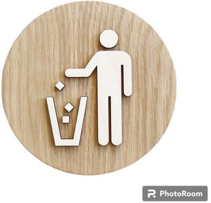 STONE X GARBAGE SIGN BOARD Emergency Sign Price in India - Buy STONE X ...