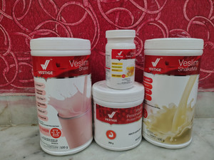 Vestige F1 ROSE KHEER 500GM-PROTEIN POWDER 200GM-ENERGY DRINK LEMON ...