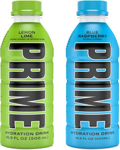 Prime Combo Pack of Lemon Lime & Blue Raspberry Hydration Drink Price ...