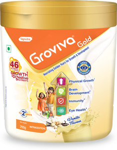 groviva Gold Protein Powder for Kids| 46 Key Nutrients | Supports ...