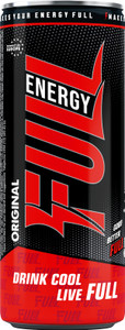 Full Energy Energy Drink Enriched With Natural Caffeine & Vitamins ...