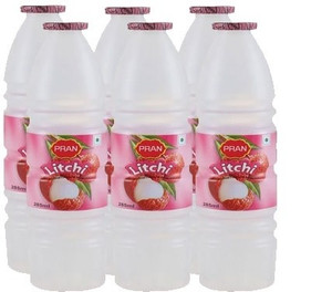 Pran Litchi Fruit Drink (pack of 6) Hydration Drink Price in India ...