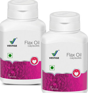 Vestige Flax Oil 90 Capsules Energy Drink Price in India - Buy Vestige ...