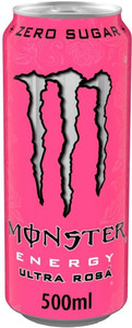 Monster Ultra Rosa, Energy Drink With A Refreshing Zero Sugar Energy ...