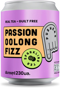PUSHERS Passion Oolong Fizz- Healthy & Low-Calorie drink | No ...