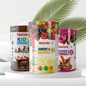 NUTRELA Combo Mensuperfood, Women Superfood & Kid sueprfood Nutrition ...