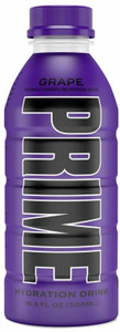 Prime Hydration Drink Grape Flavored 16.9 FL OZ 500ml Hydration Drink ...