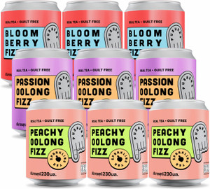 PUSHERS Bloom-passion-peachy fizz | Health drink | low calories drink ...