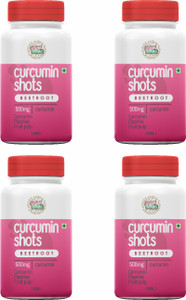 HaldiVita Curcumin Shots (beetroot) pack of 4 x 50ml each Nutrition ...