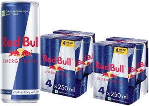 Red Bull Energy drink Energy Drink (8x250 ml, Regular Flavored) Energy ...
