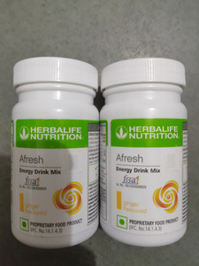 Herbalife Nutrition Afresh Energy Drink Ginger Flavour (50g) - Pack of ...