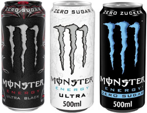 Monster Combo Pack Zero Sugar Energy Drink Price in India - Buy Monster ...