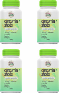 HaldiVita Curcumin Shots (ginger & lemon) pack of 4 x 50ml each ...