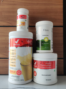 Vestige WEIGHT LOSS COMBO VANILLA SHAKE FIBER PP200 AFRESH GINGER ...