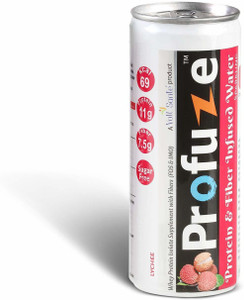 Profuze Protein,Fiber Infused Sparkling Ready To Drink water SugarFree ...