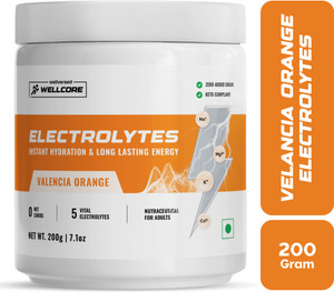 Wellcore | 5 Vital Electrolytes | Sugar Free | Sustained Energy | Keto ...
