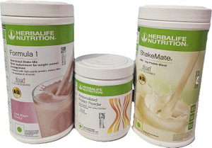 HERBALIFE HERBALIFEE VANILLA SHAKE SHAKEMATE PROTEIN 200GM AFRESH ...