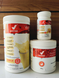 Vestige FAST WEIGHT LOSS COMBO VANILLA SHAKE PROTEIN POWDER 200GM ...