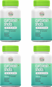 HaldiVita Curcumin Shots (guava) pack of 4 x 50ml each Nutrition Drink ...