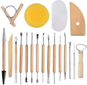 ARTISTERY Professional Pottery Tools Kit for Clay Pottery Sculpting ...