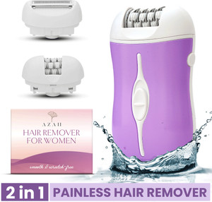 AZAH 2 in 1 Body Shaver for Hair Removal & Bikini Trimmer for Women ...