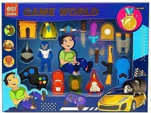 Flipkart.com | Timbktoo Game World Eraser Set for Kids-Return Gift for ...