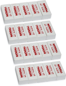Flipkart.com | ILT (Pack of 20) 1Inches Nataraj 621 Plasto Eraser ...