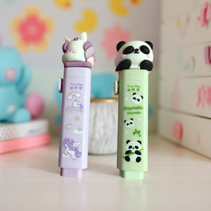 Flipkart.com | Classy Quill Cute 3d cartoon charactor pull push eraser ...
