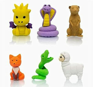 Flipkart.com | PRV Animals Snakes Shape Eraser