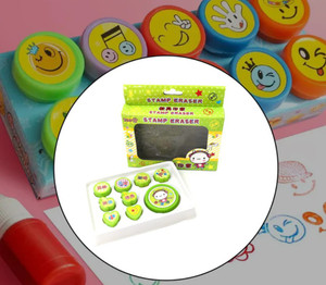 Flipkart.com | Zest4u 9 PC STAMP ERASERS SET FOR KIDS PLAYING PURPOSES ...