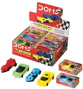 Flipkart.com | DOMS Sports Collectable Car Eraser|Car Shape Design ...