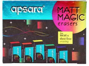 Flipkart.com | APSARA Matt Magic Eraser Pack of 20 Multicolour Non ...