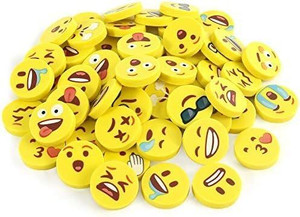Flipkart.com | MARMORIS ECOM Funny Smiley Emoji Erasers for Kids ...