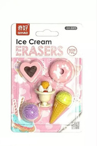 Flipkart.com | Vibgyor Products Designer Erasers Pack of 9 erasers ...