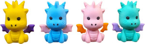 Flipkart.com | KARBD Dragon Cartoon Animals Theme 3D Eraser Rubber ...