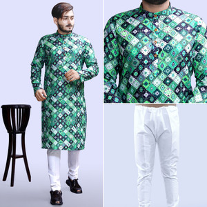 Tibra Collection Men Kurta Pyjama Set - Buy Tibra Collection Men Kurta ...