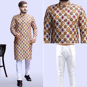 Tibra Collection Men Kurta Pyjama Set - Buy Tibra Collection Men Kurta ...