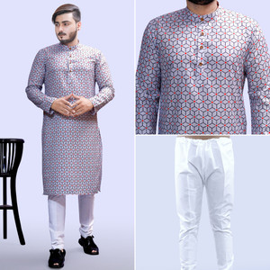 Tibra Collection Men Kurta Pyjama Dupatta Set - Buy Tibra Collection ...