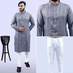 Tibra Collection Men Kurta Pyjama Ethnic Jacket Set - Buy Tibra ...